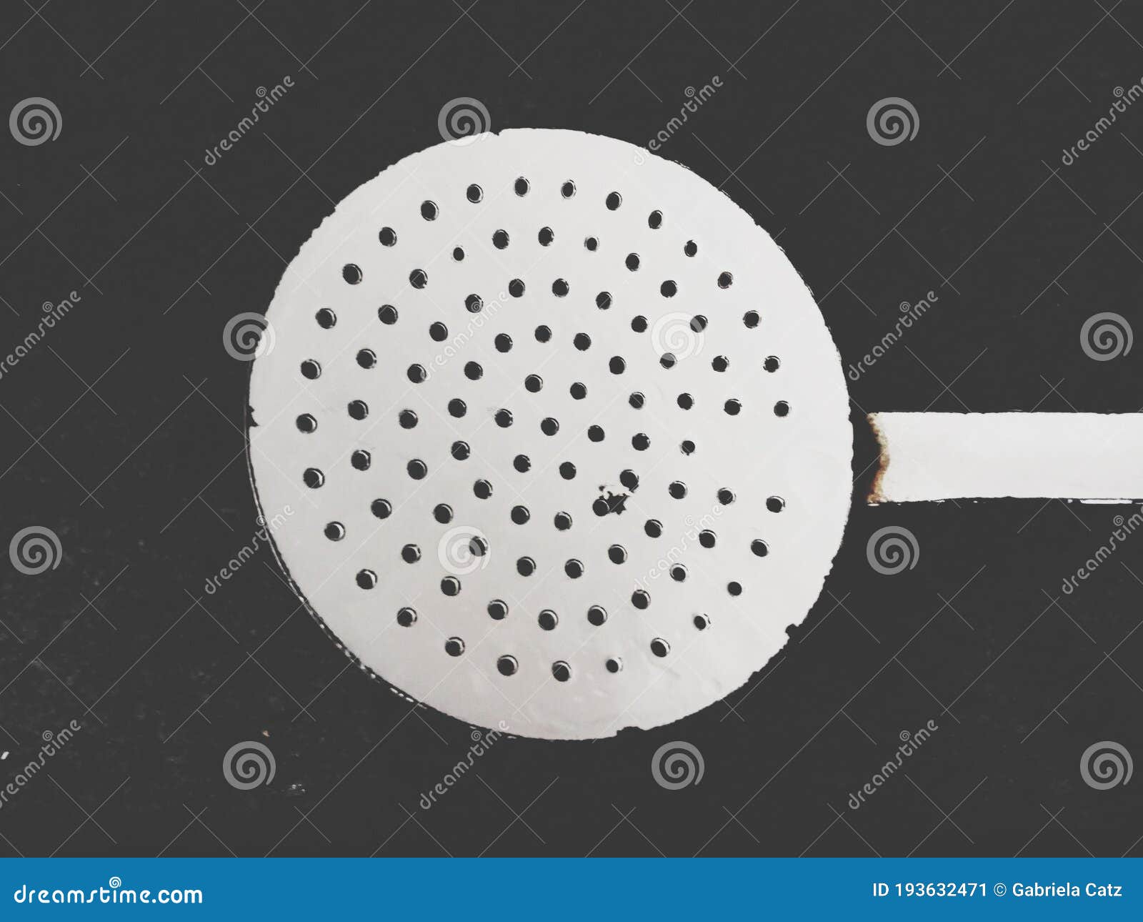 Details of colander stock image. Image of kitchen, backround - 193632471