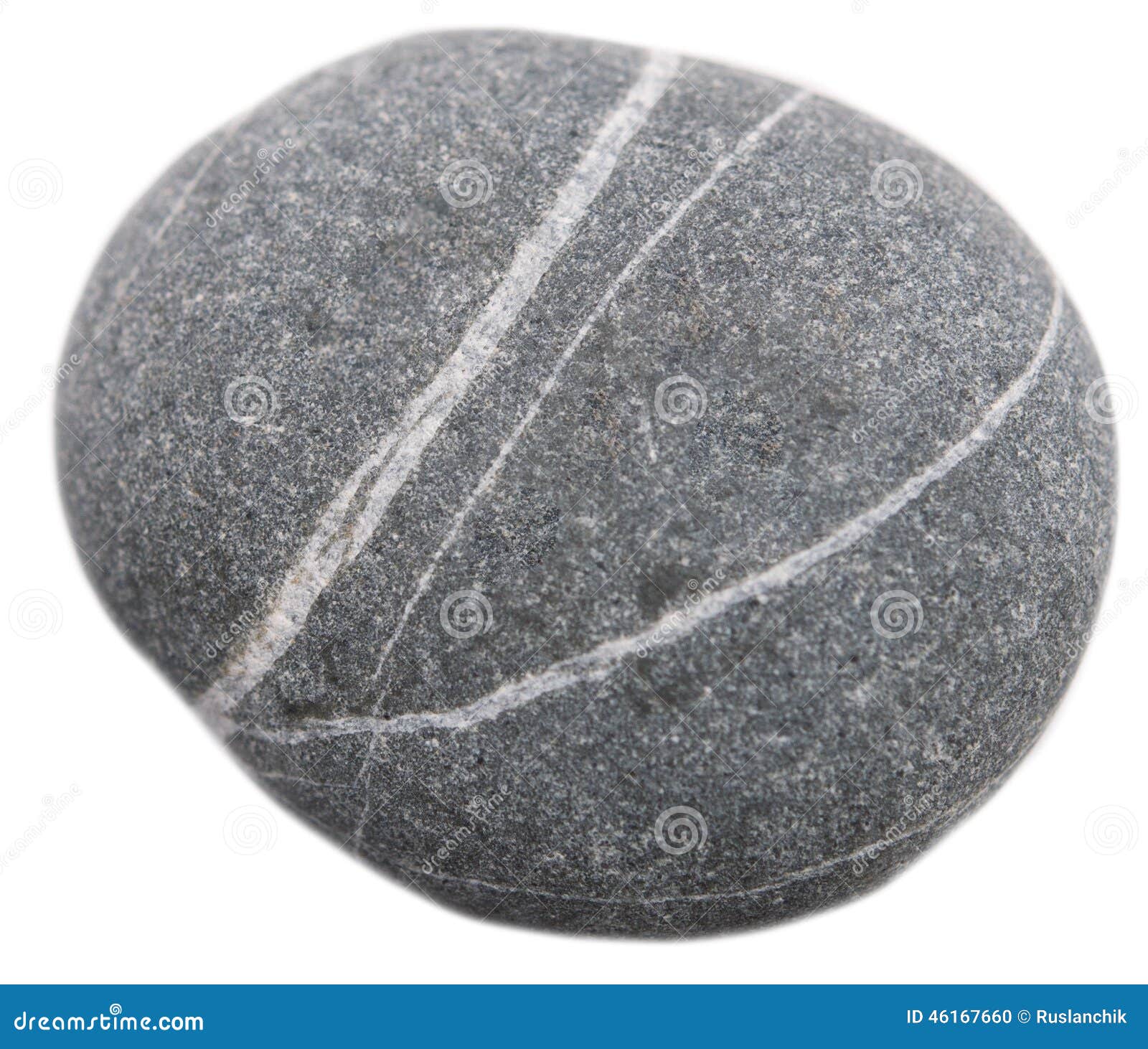 Round stone stock photo. Image of easy, dappled, closeup - 46167660