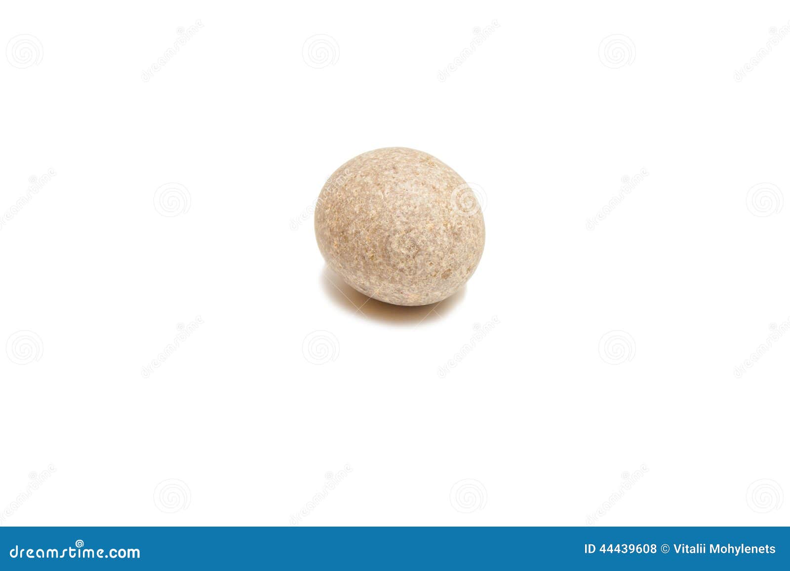 Round stone stock photo. Image of isolated, stone, round - 44439608