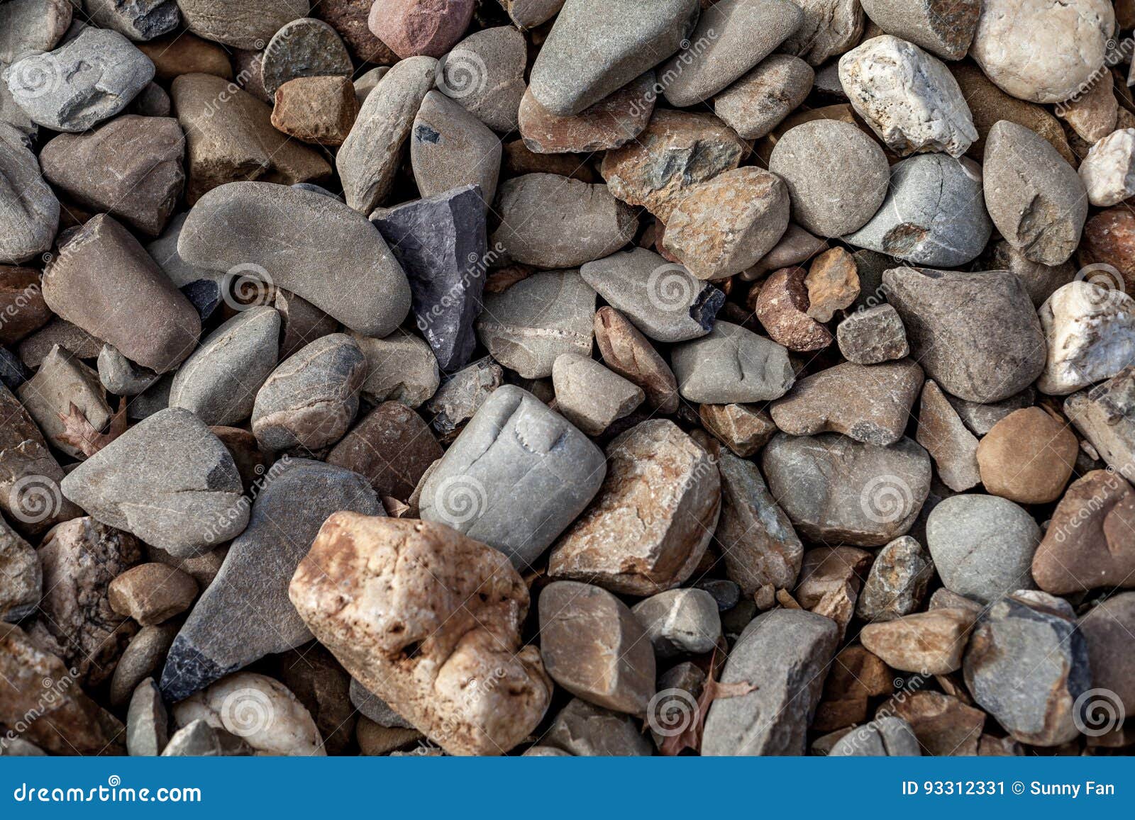 Round Stones by the River Bank Stock Image - Image of black, grey: 93312331