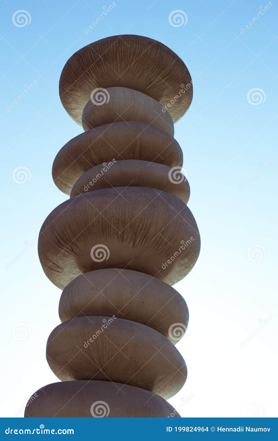 Round Stones Stand Alone on One Balancing and Symbolizes Harmony Stock ...
