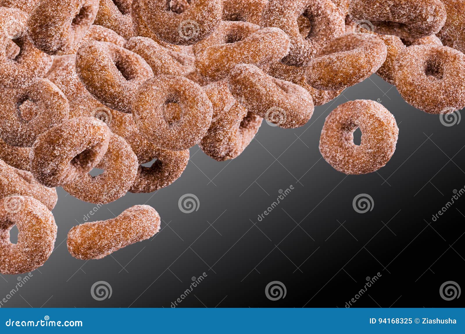 Round sugar donuts editorial image. Image of hole, dessert - 94168325