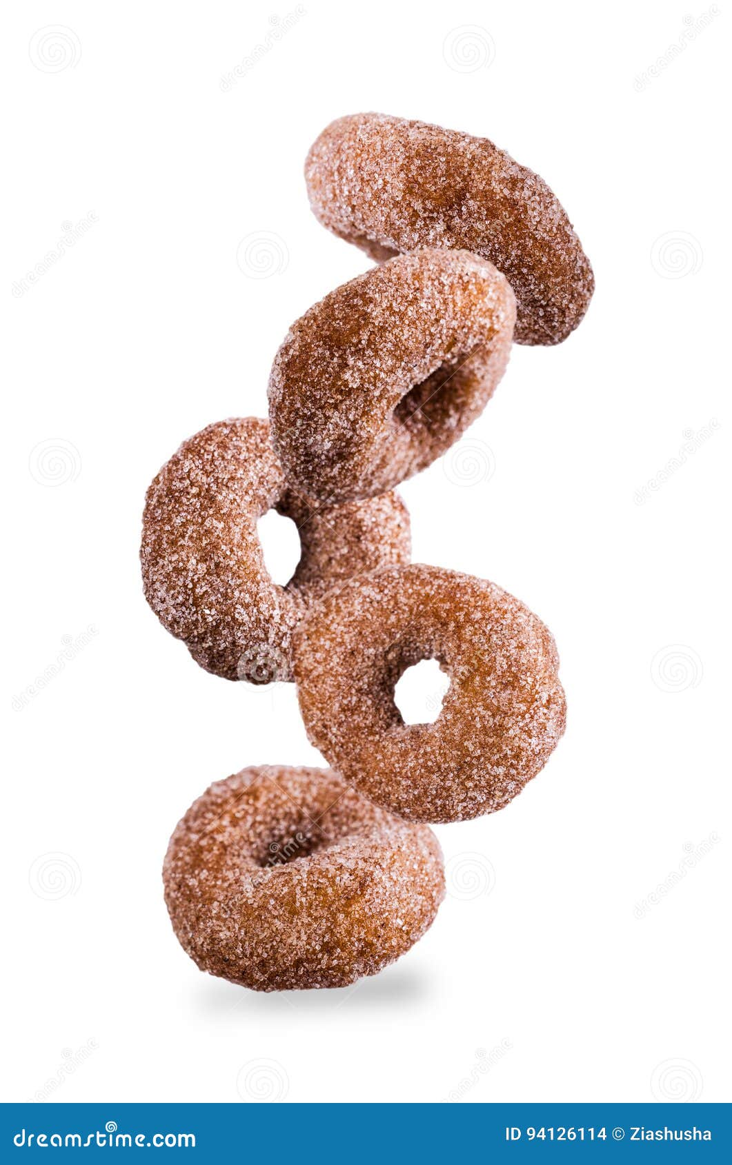 Round sugar donuts stock photo. Image of homemade, bakery - 94126114
