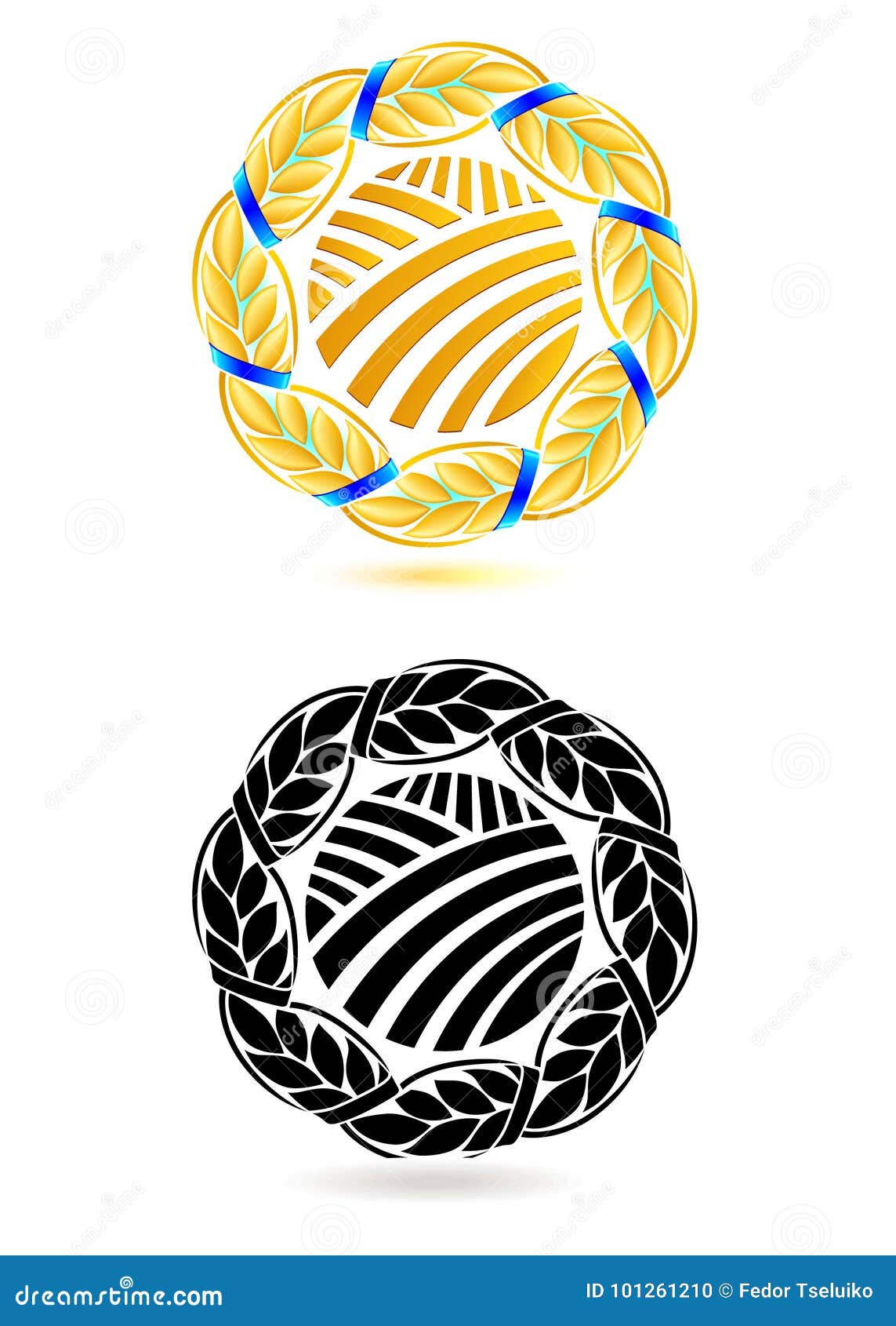 Round symbol template stock vector. Illustration of shape - 101261210