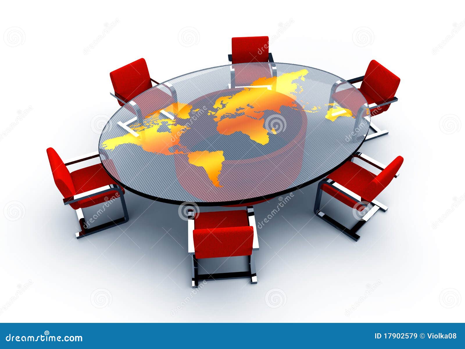 Round table stock illustration. Illustration of meeting - 17902579