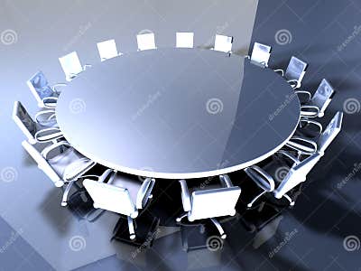 Round Table stock illustration. Illustration of seat, round - 786340