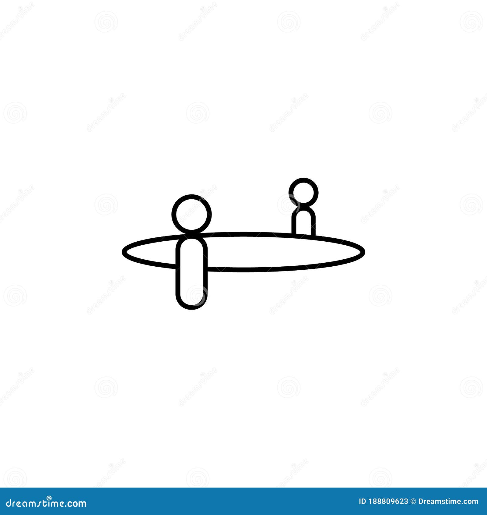 Round-table Discussion Icon. Element of Communication Icon for Mobile ...