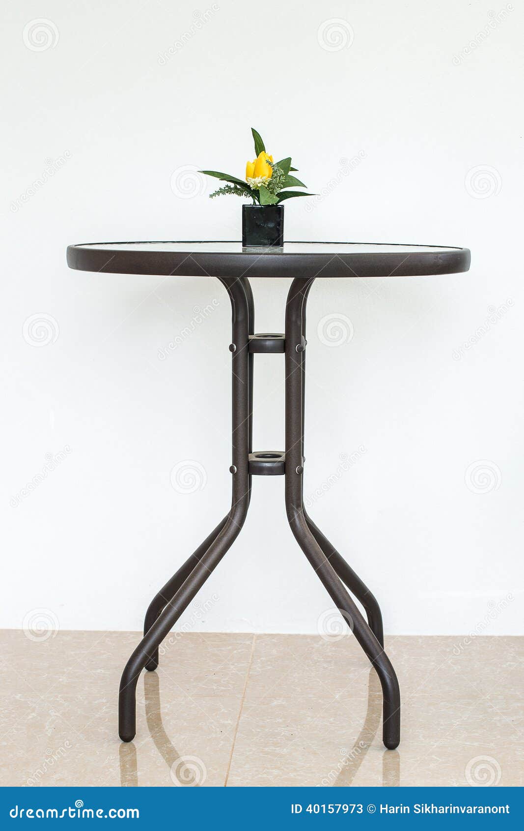 Round Table stock image. Image of pine, isolated, render - 40157973