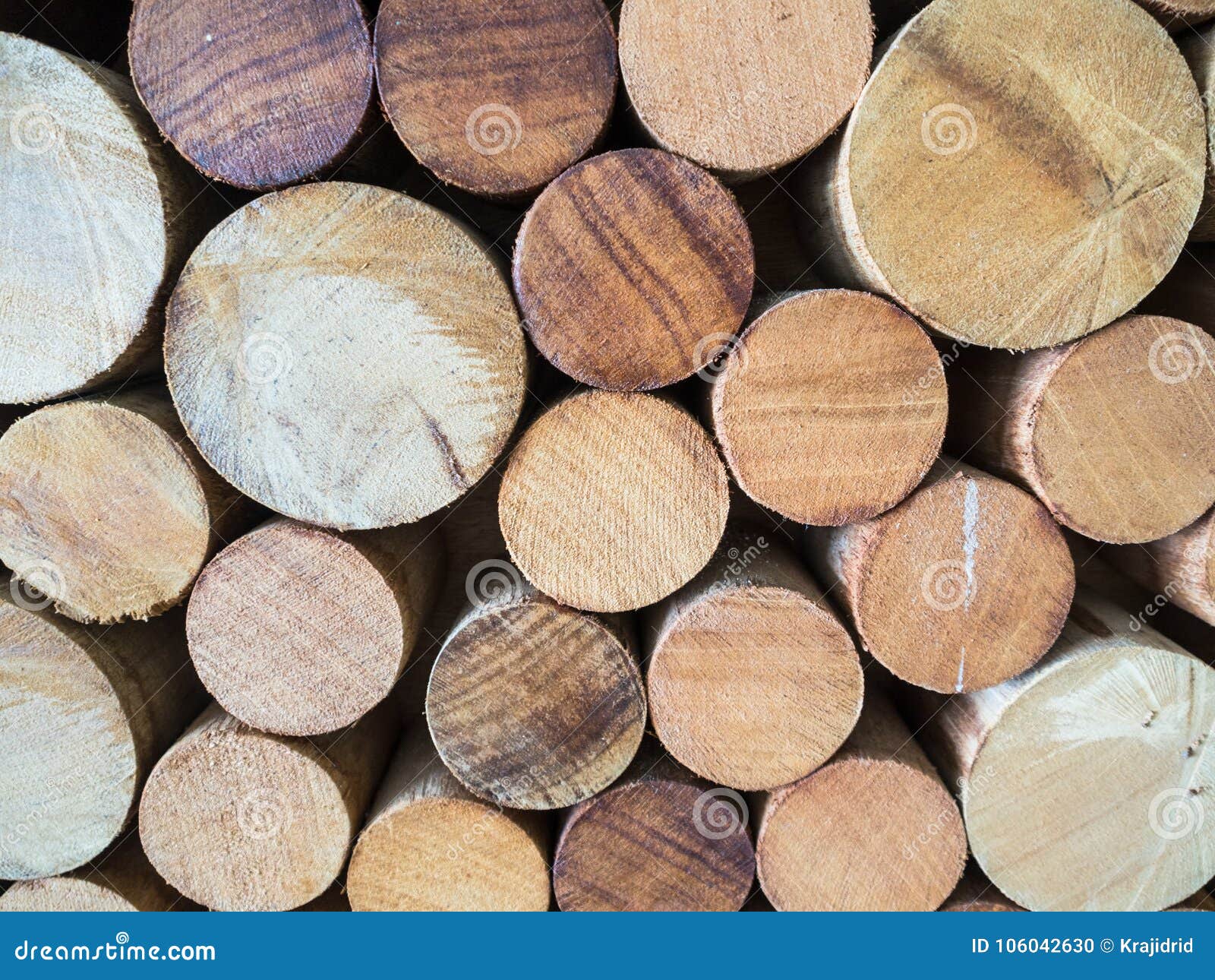 Round Teak Wood Stump Background Stock Photo - Image of background ...