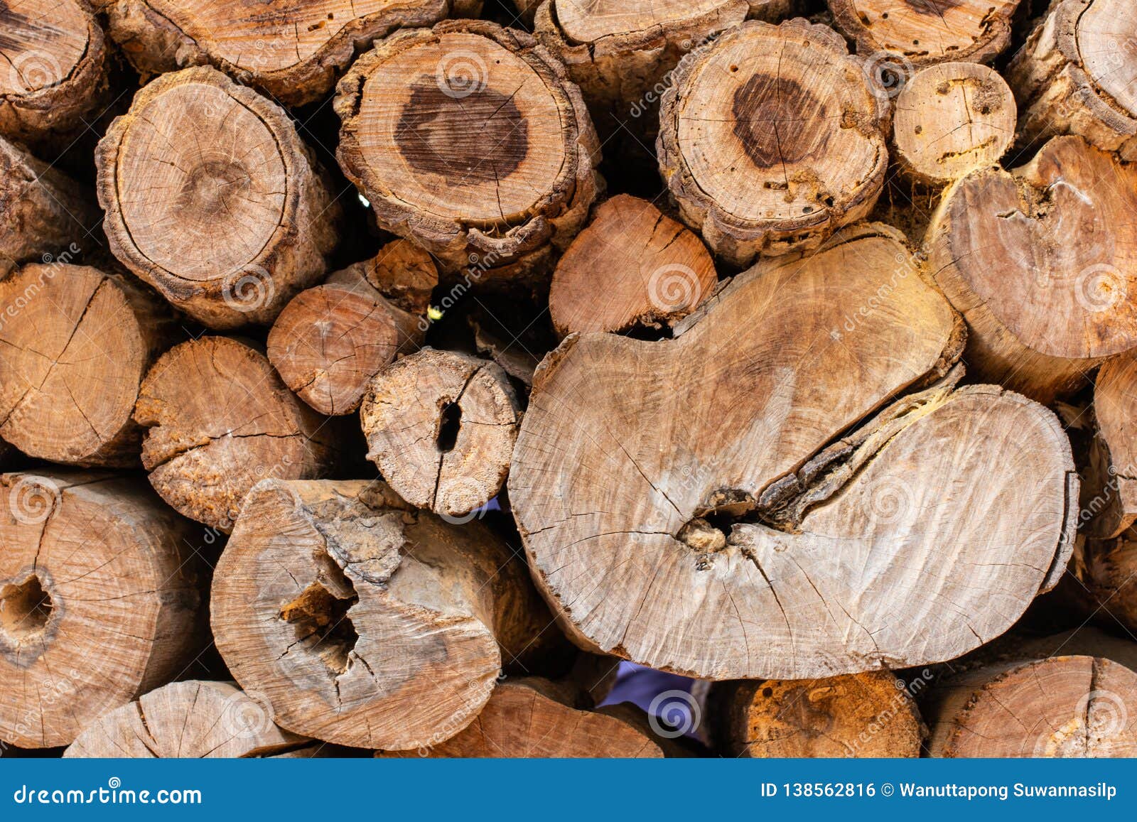 Round Teak Wood Stump Background Stock Photo - Image of texture, grain ...