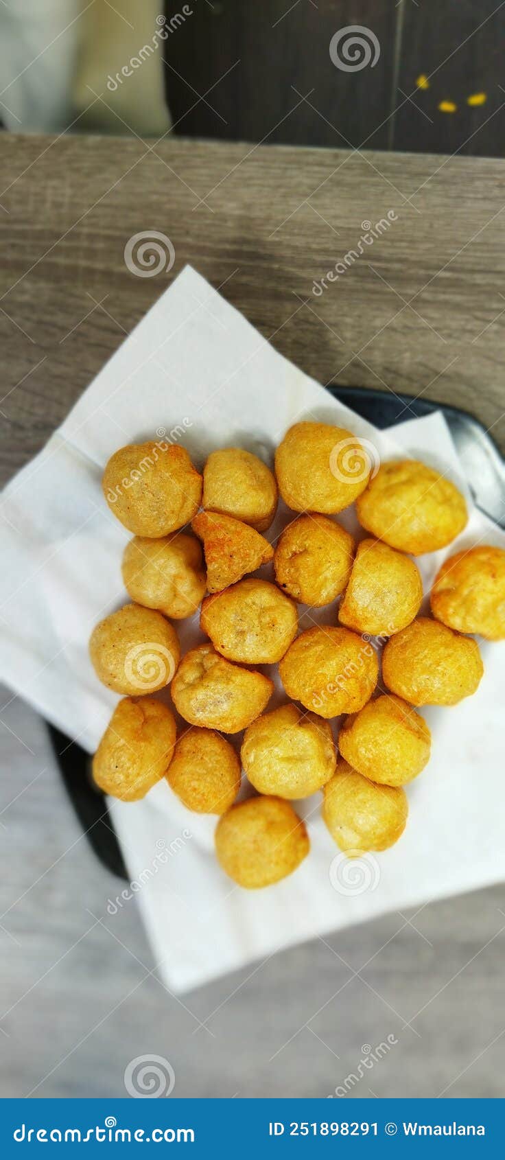 Round tofu fried stock image. Image of fried, asian - 251898291