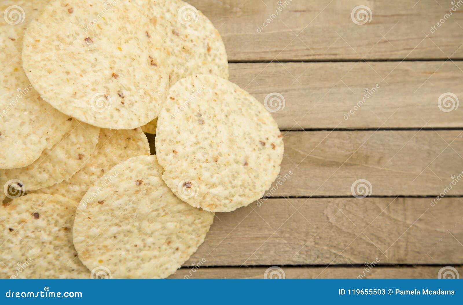 Round Tortilla Chips stock image. Image of cuisine, party - 119655503