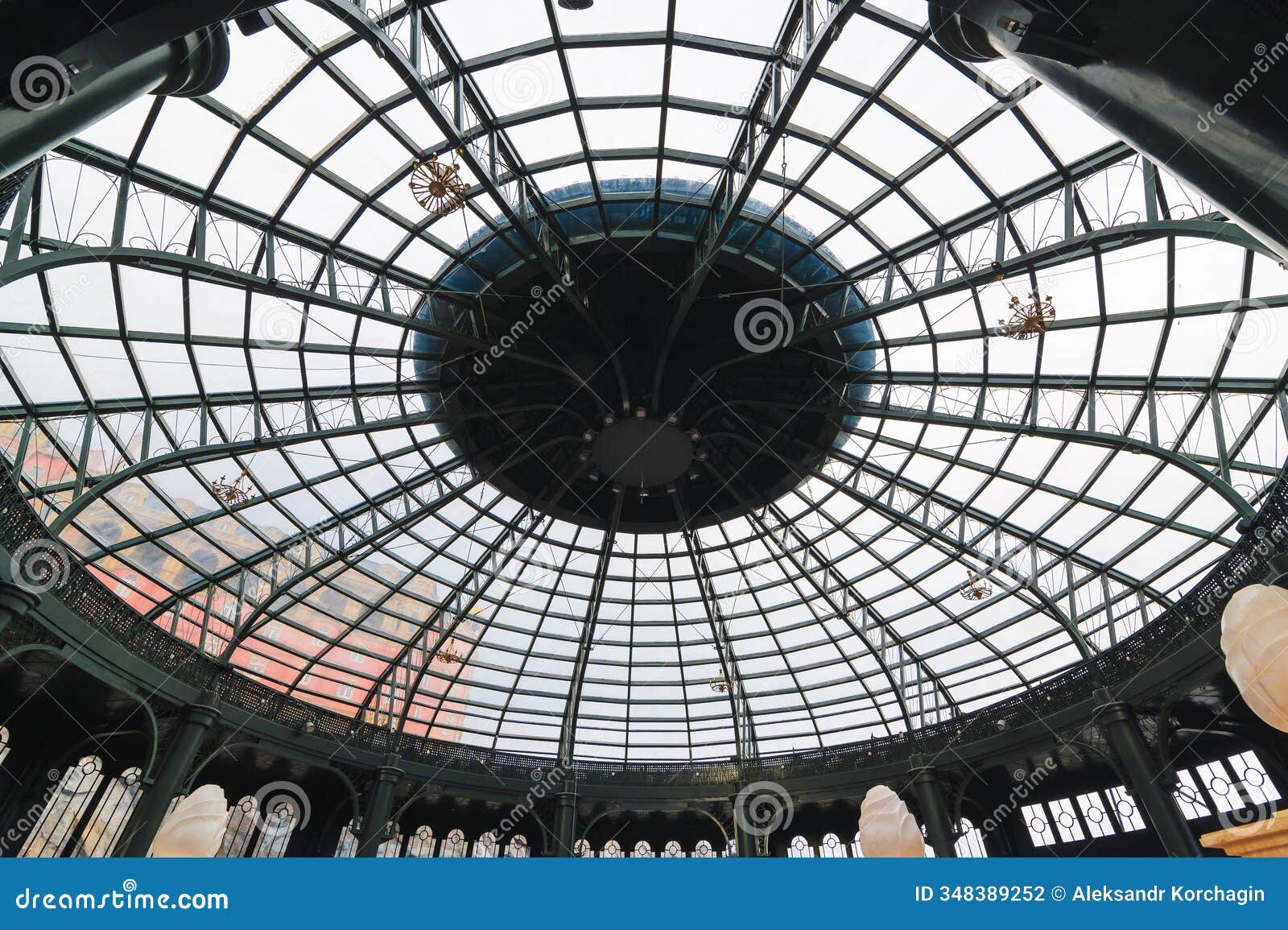 Round Transparent Plastic Sign Of Shinbashi On Underpass Yurakucho ...