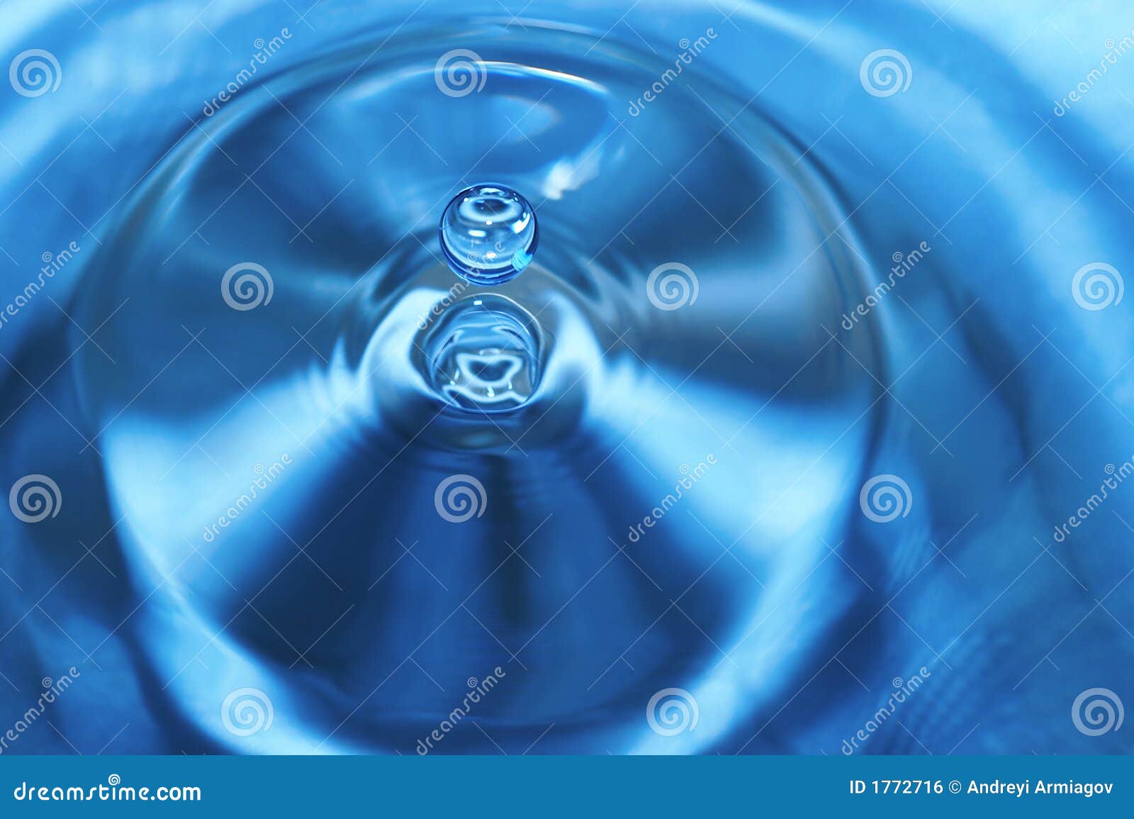 The Round Transparent Drop of Water Stock Photo - Image of backgrounds ...