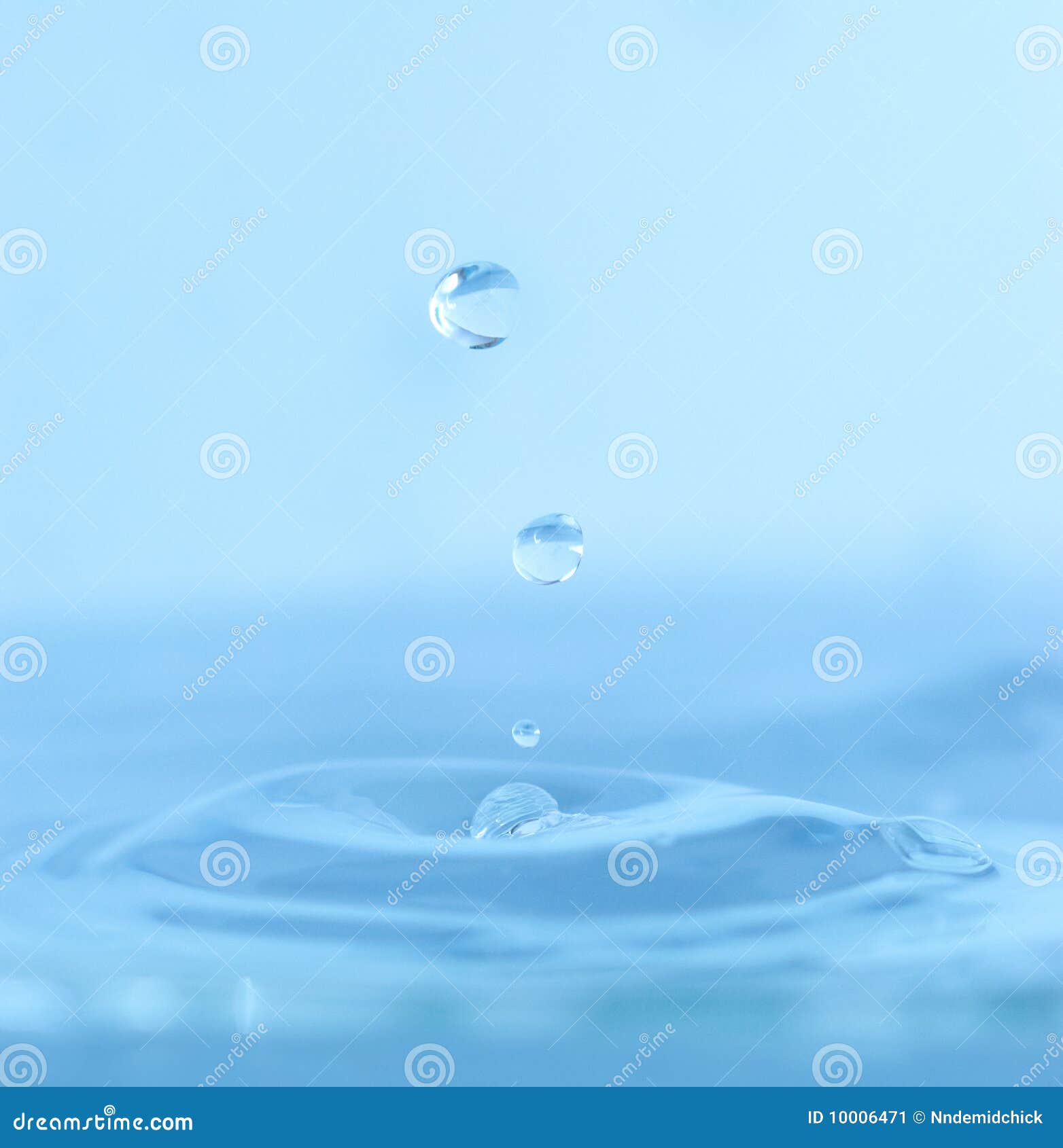 Round Transparent Drops of Water Stock Image - Image of purity, drink ...