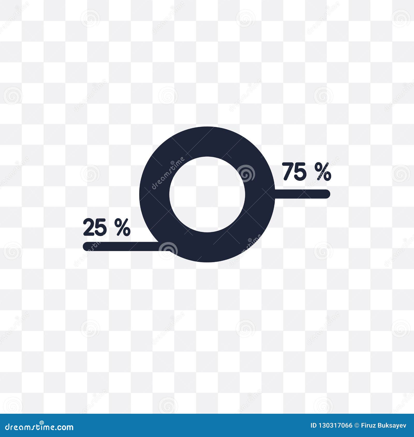 Round Value Chart Transparent Icon. Round Value Chart Symbol Design ...