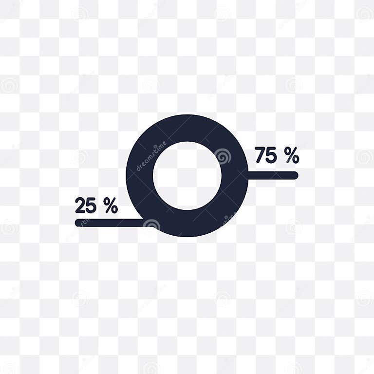 Round Value Chart Transparent Icon. Round Value Chart Symbol Design ...