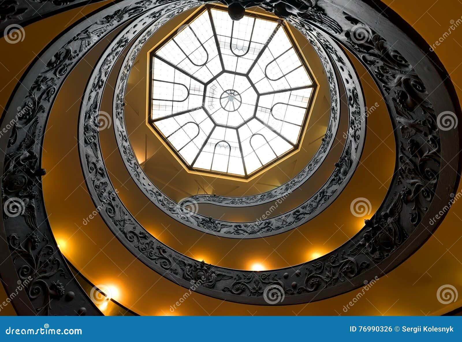 Round Vatican steps editorial photo. Image of circle - 76990326