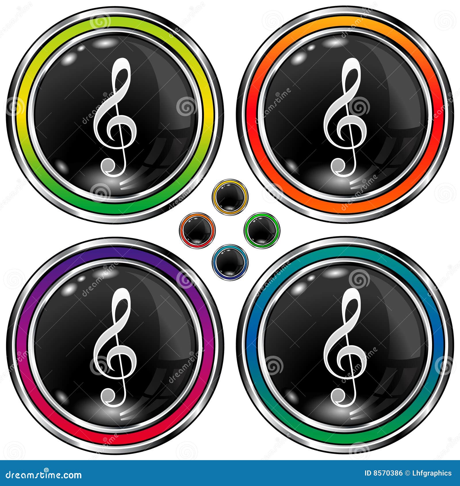 F Clef Icon On White Background. Flat Style. Bass Clef Icon For Your ...