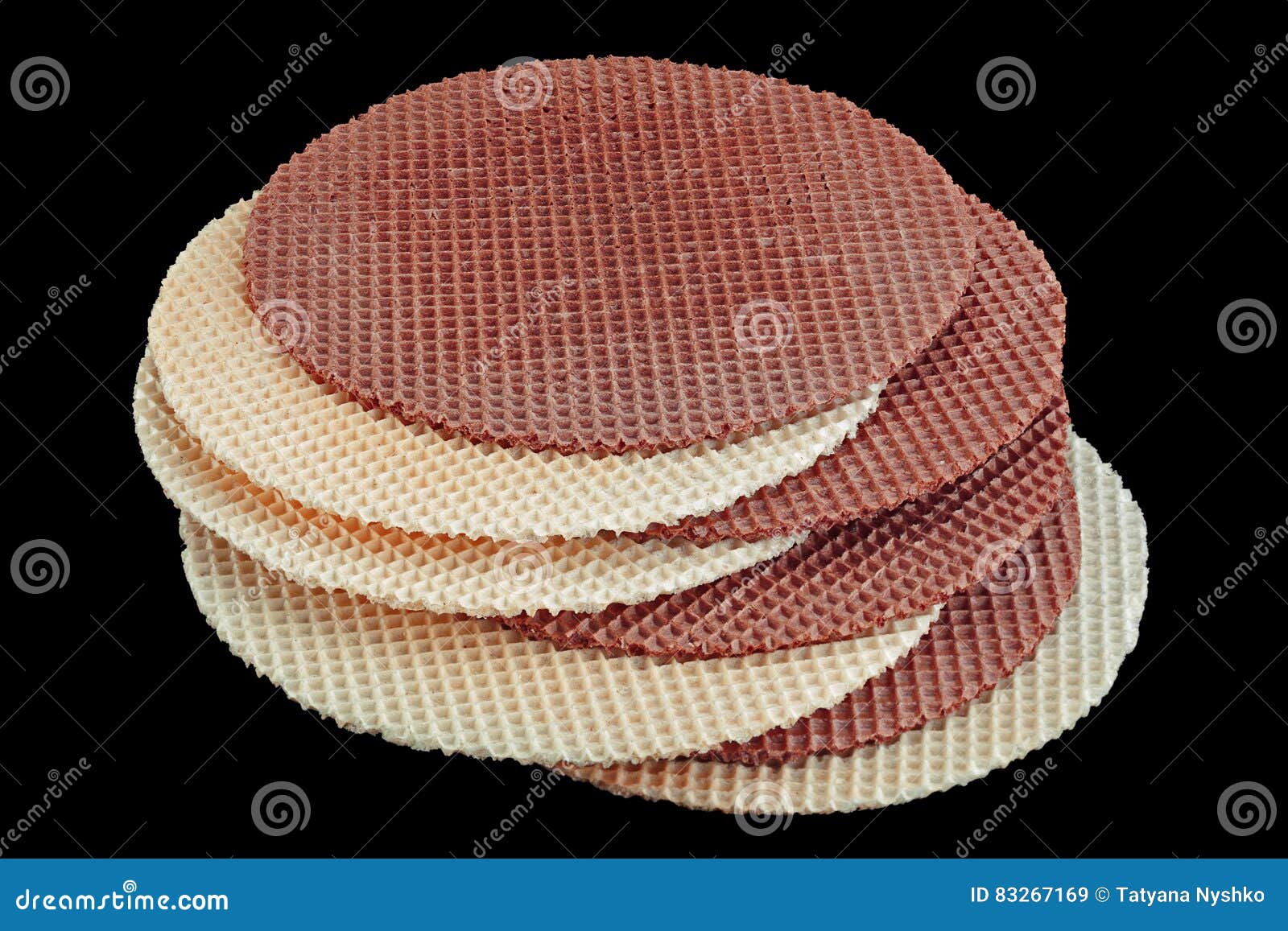 Round Wafer Background Texture Stock Photography | CartoonDealer.com ...