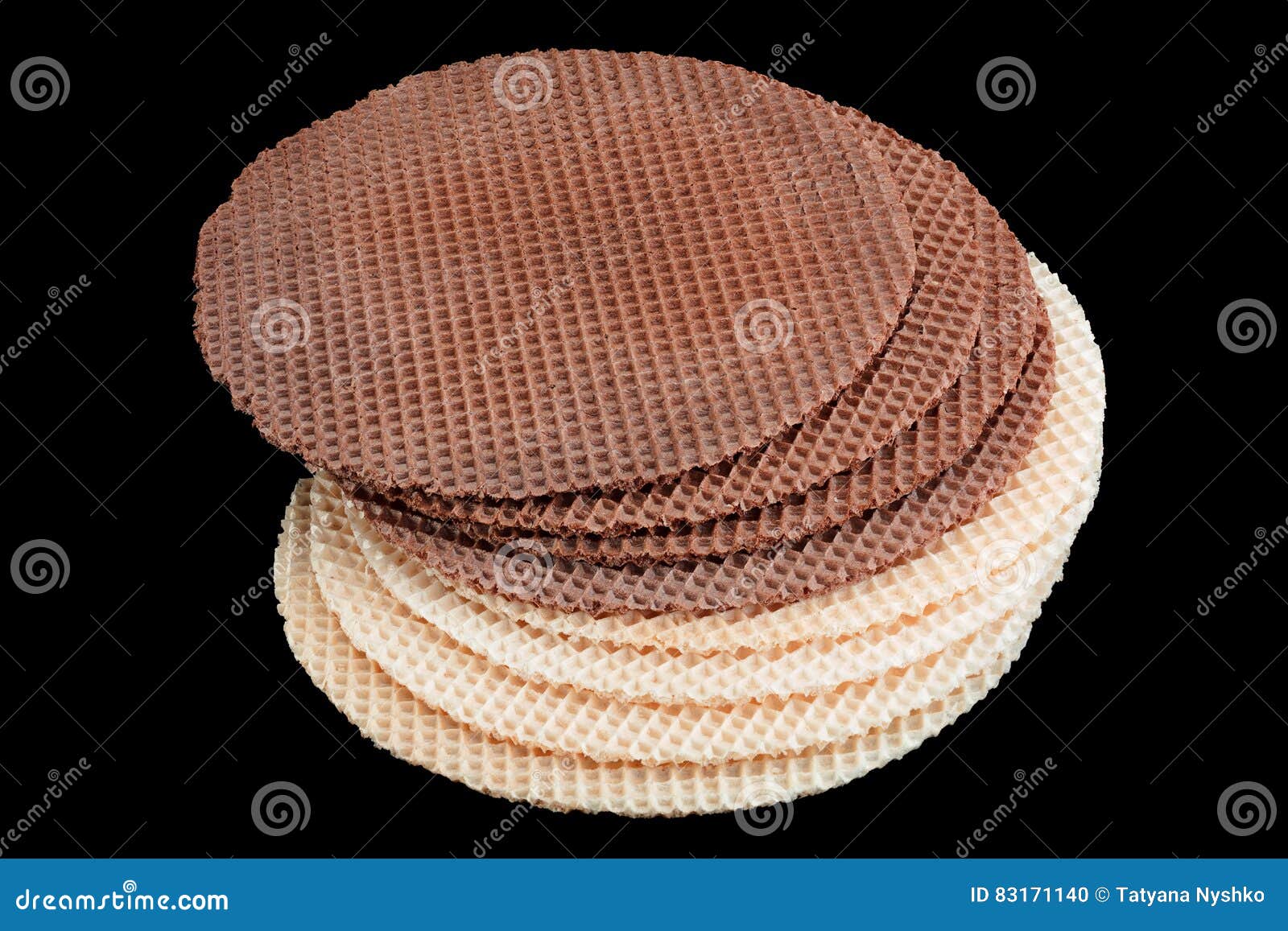 Round Wafer Background Texture Stock Photography | CartoonDealer.com ...