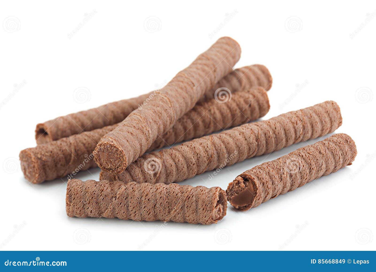 Round Wafers Sticks N White Stock Image - Image of waffle, round: 85668849