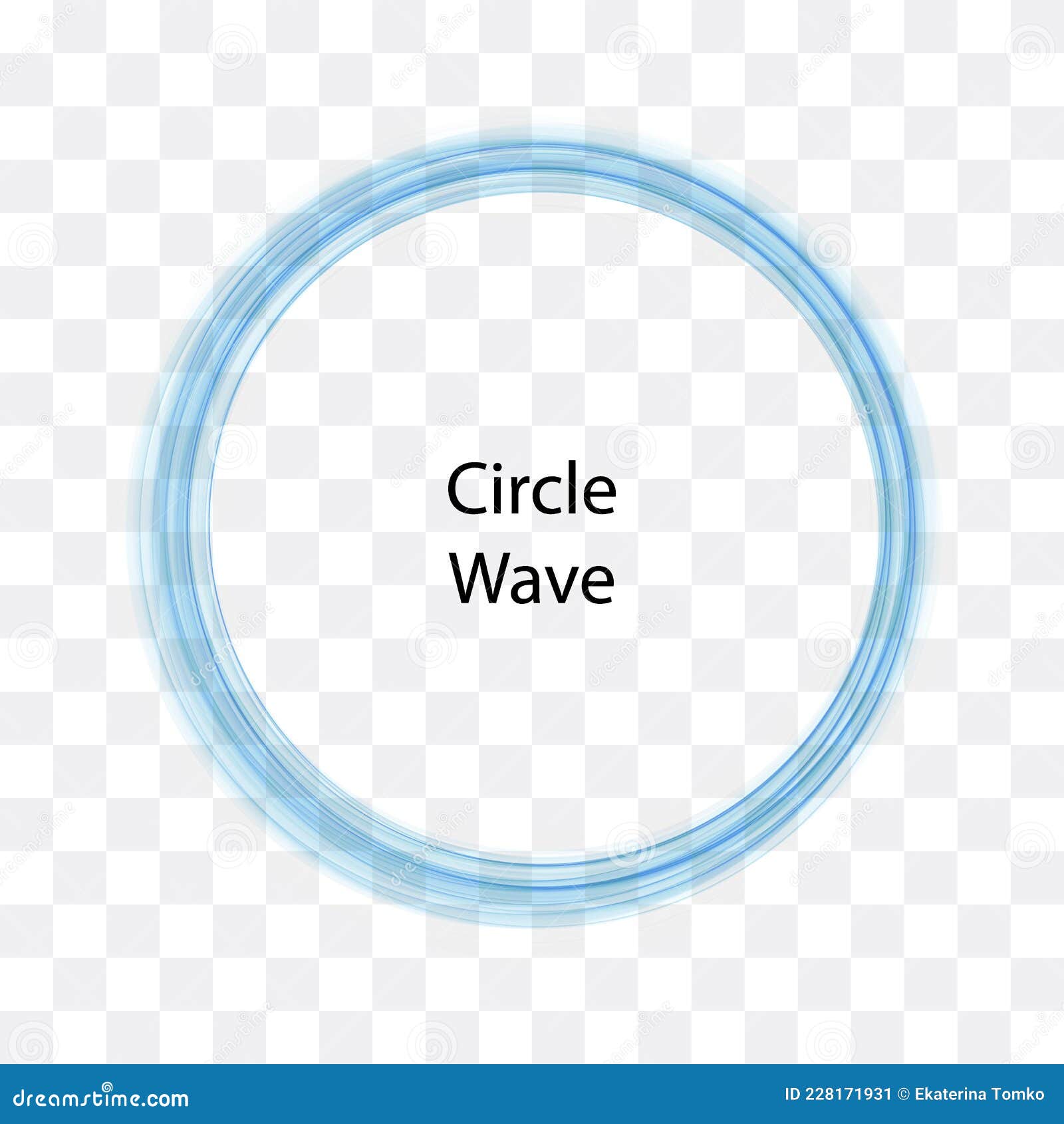 Round Wave Pattern. Template for Logo, Presentation, Advertising ...