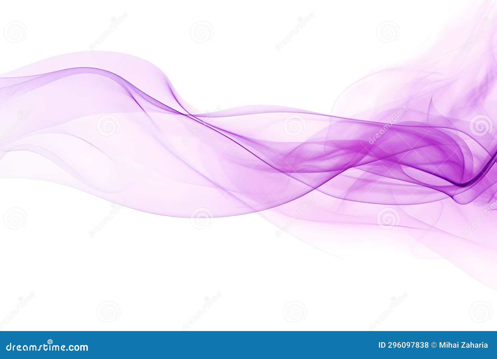 Round Wavy Purple Smoke Isolated on White Background. Generative AI ...