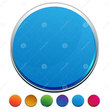 Round Web button stock vector. Illustration of icons - 21760502