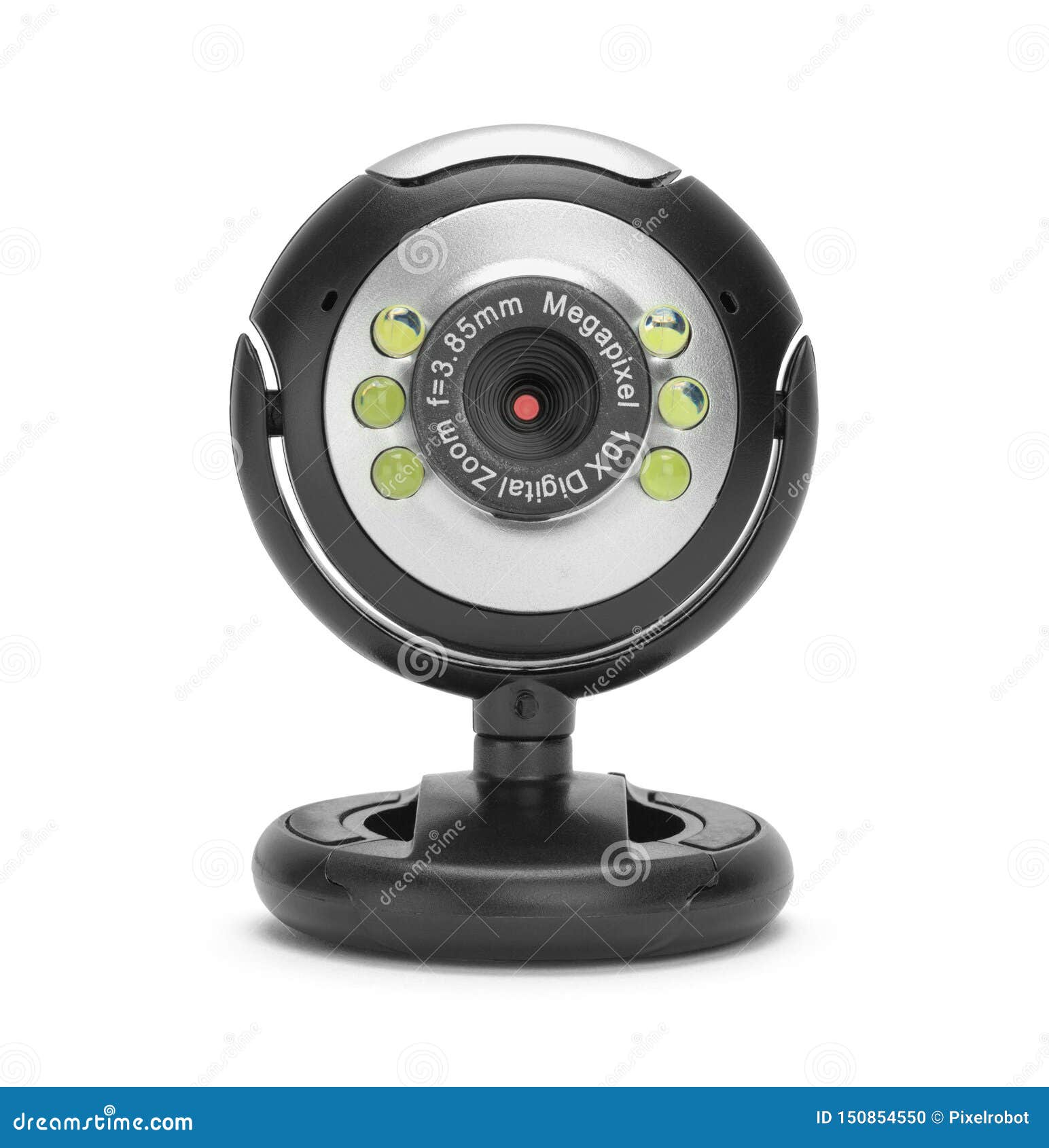 Round Web Camera stock photo. Image of black, grey, round - 150854550