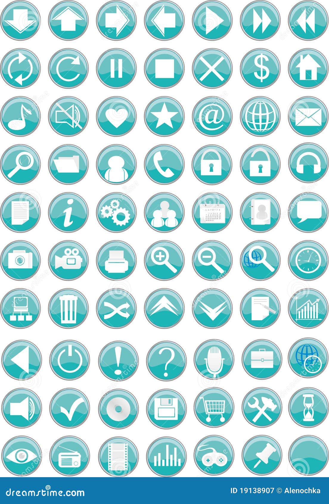 Round web icons / buttons stock vector. Illustration of graphics - 19138907 Round web icons / buttons stock vector. Illustration of graphics - 19138907