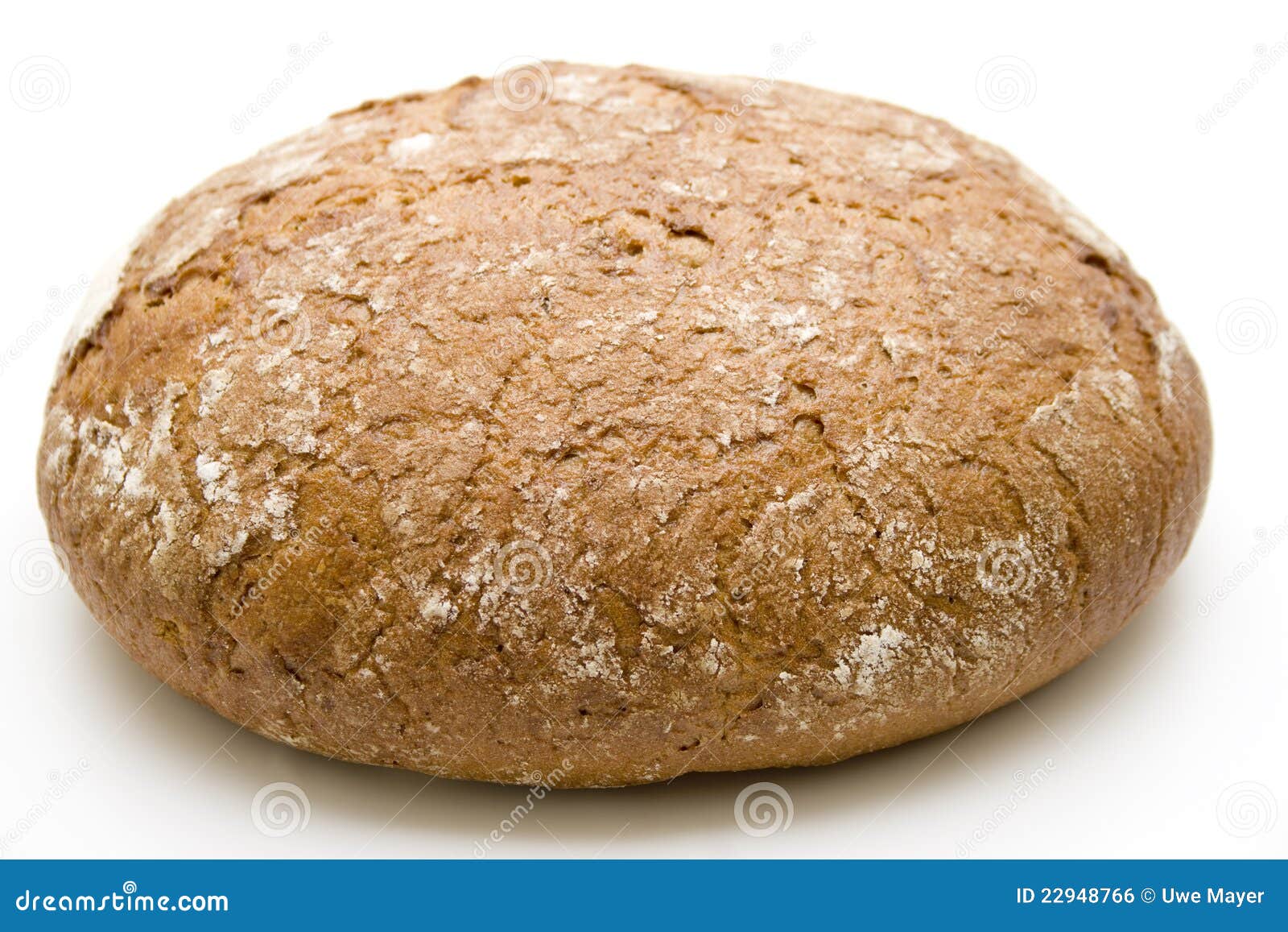 Round wheat bread stock photo. Image of flour, crust - 22948766