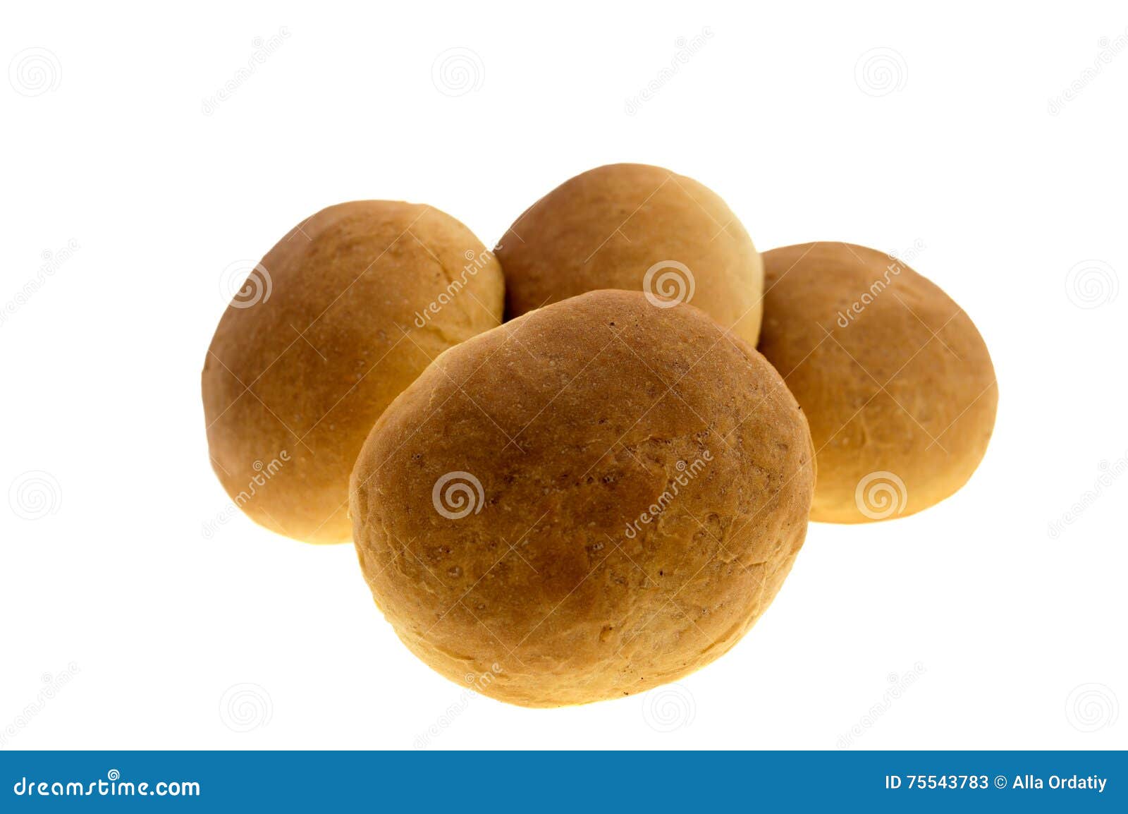 Round wheat bread stock image. Image of wheat, full, agriculture - 75543783
