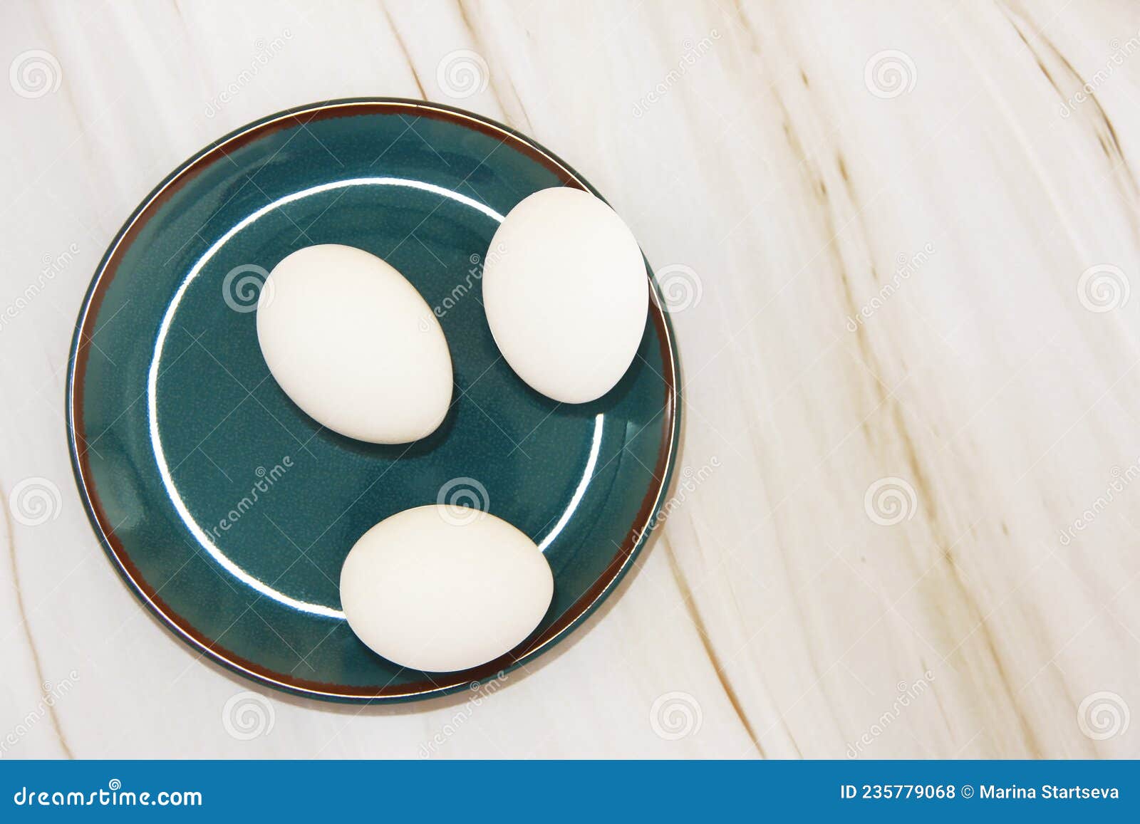 Round White Chicken Eggs with Hard Shells Stock Photo - Image of nature ...