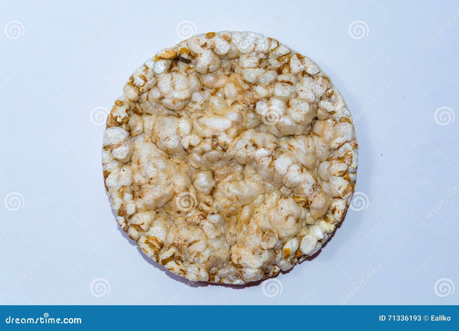 Round Whole Grain Crispbread Closeup Stock Image - Image of bake, brown ...