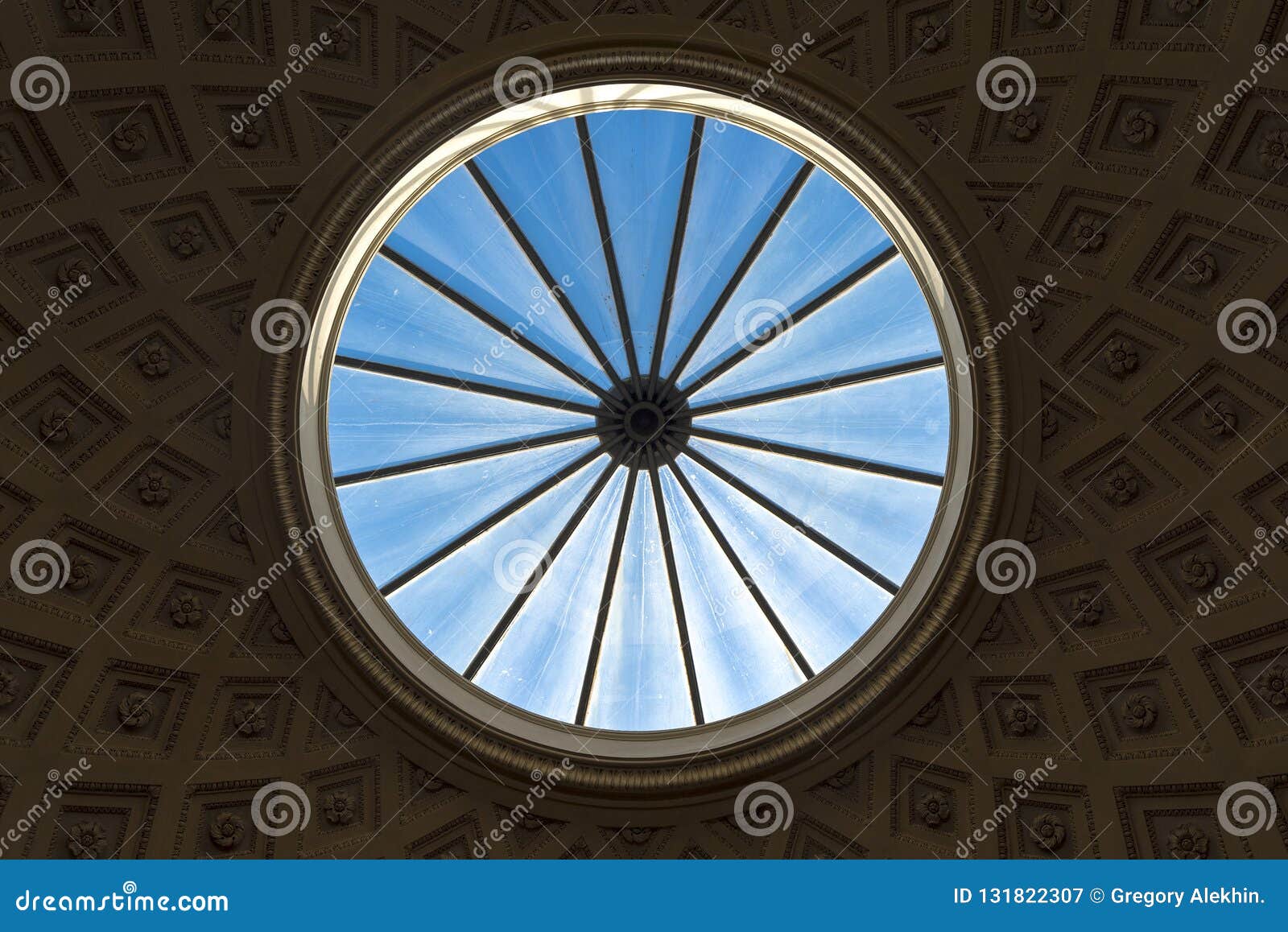 Round Window At Hampton Court Palace Which Was Originally Built For ...