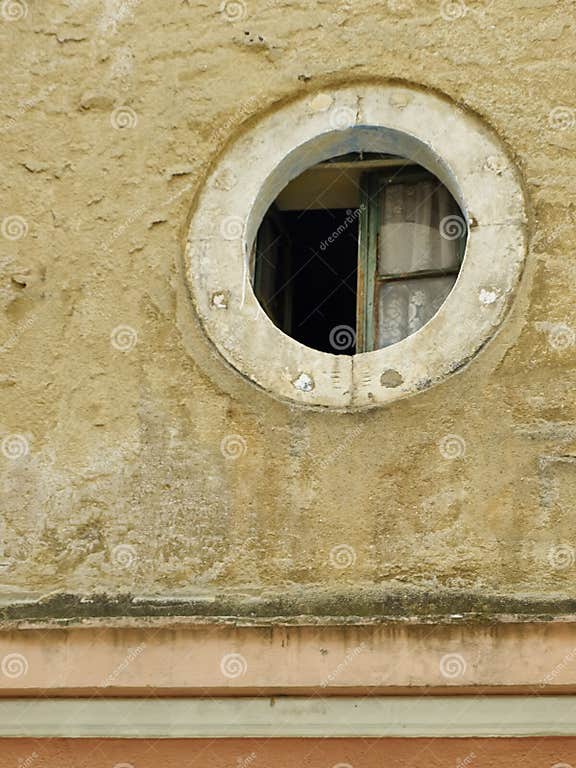 Round window stock photo. Image of architecture, normal - 31321202