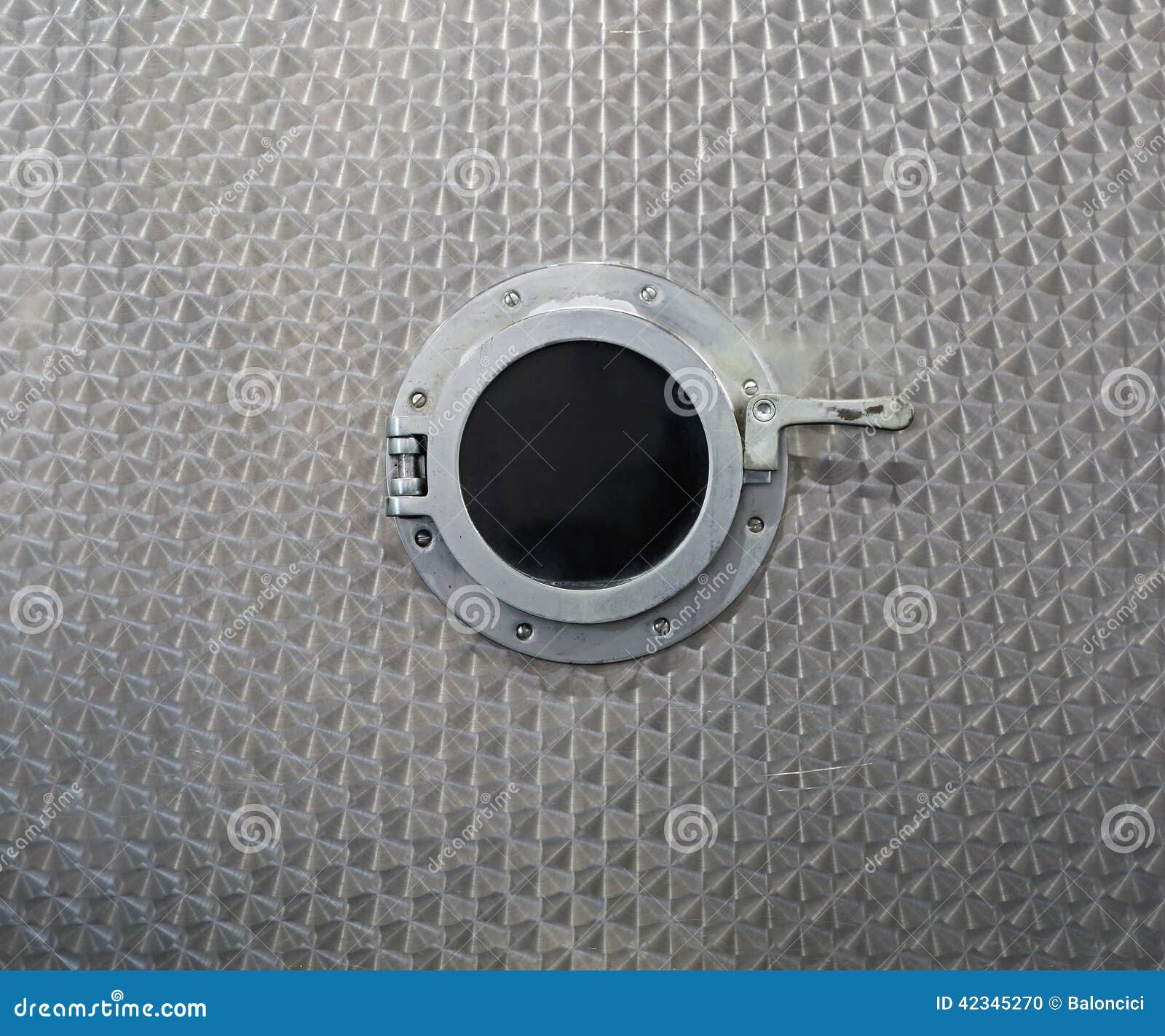 Round window stock photo. Image of closed, tank, window - 42345270