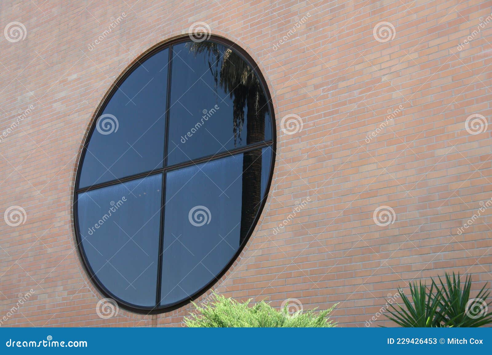 Round Window stock image. Image of brick, window, design - 229426453