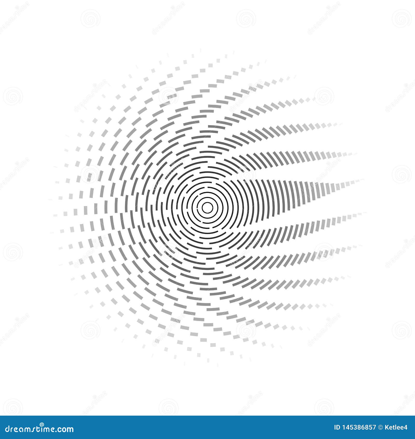 Round Wireframe a Grid of Lines and Stripes on a White Background ...