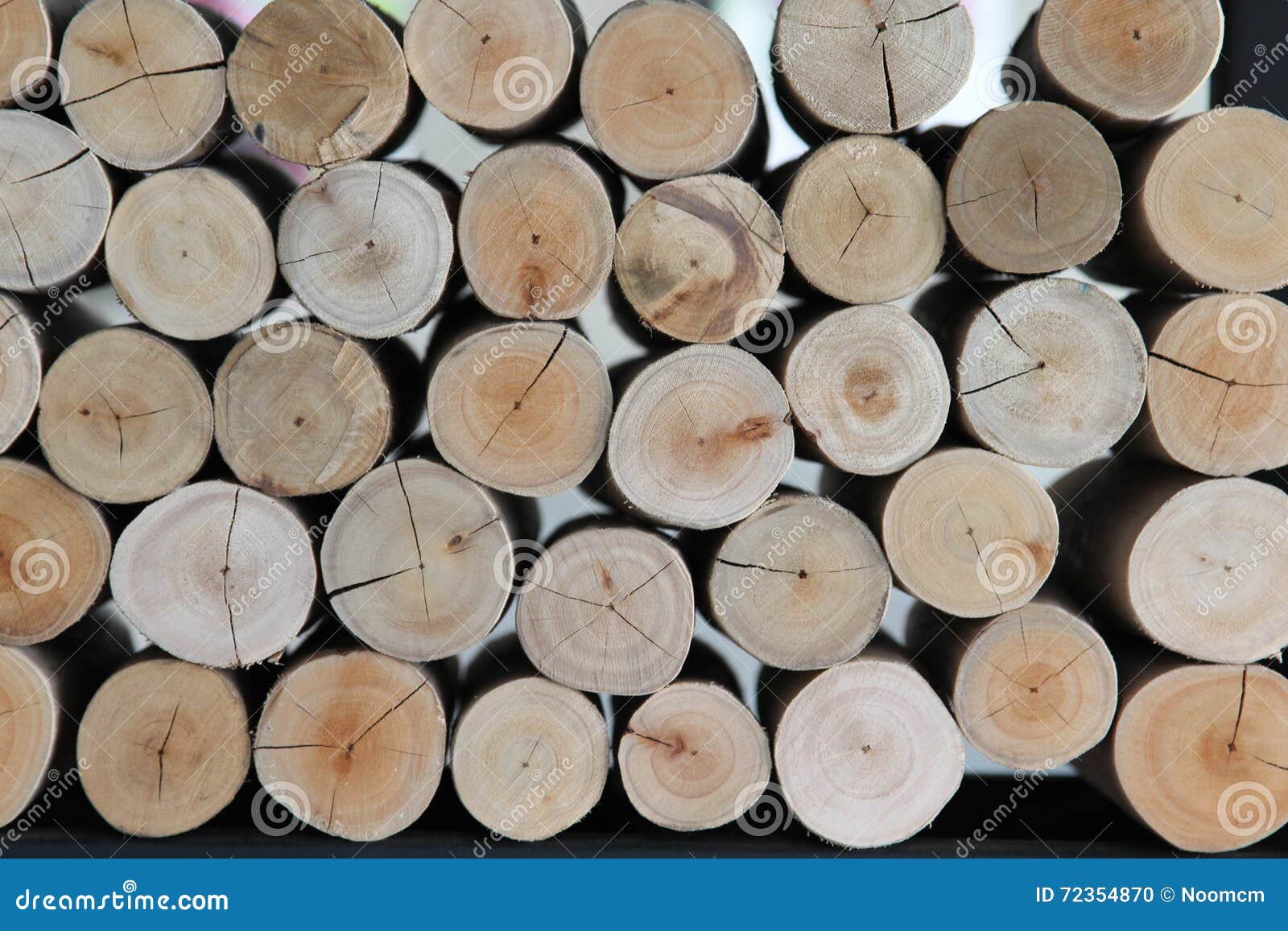 Round wood log stock photo. Image of slice, brown, natural - 72354870