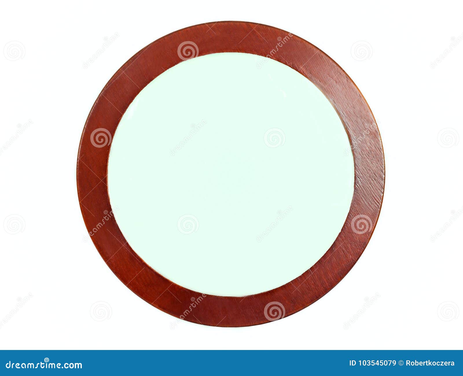 Round wooden frame stock image. Image of edge, blank - 103545079