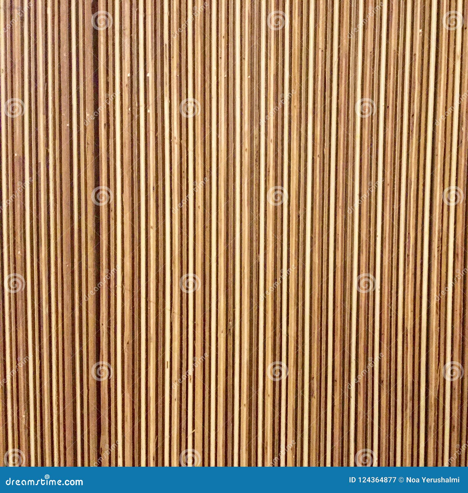 Round Wooden Sticks. Background. Wall Pattern. Stock Image - Image of ...