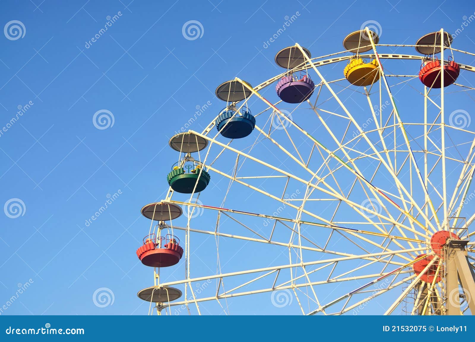 Roundabout for children stock image. Image of rides, carousel - 21532075