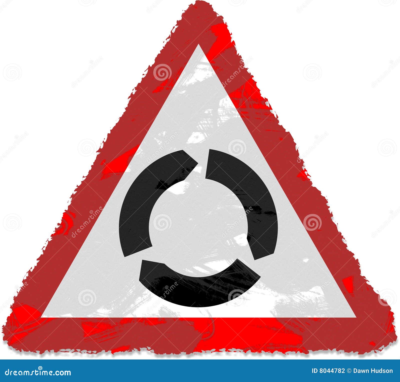 Roundabout Sign Linear Icon. Modern Outline Roundabout Sign Logo Vector Illustration ...