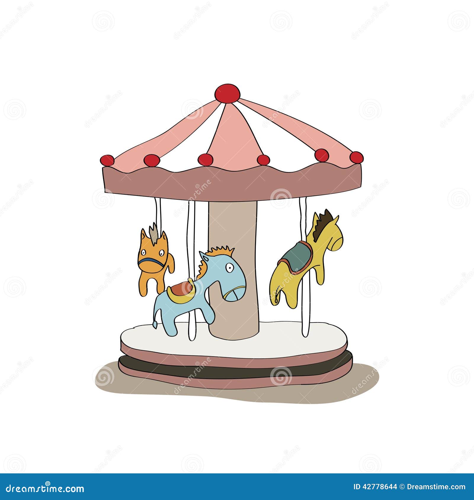 Cartoon Roundabout Stock Illustrations – 723 Cartoon Roundabout Stock ...