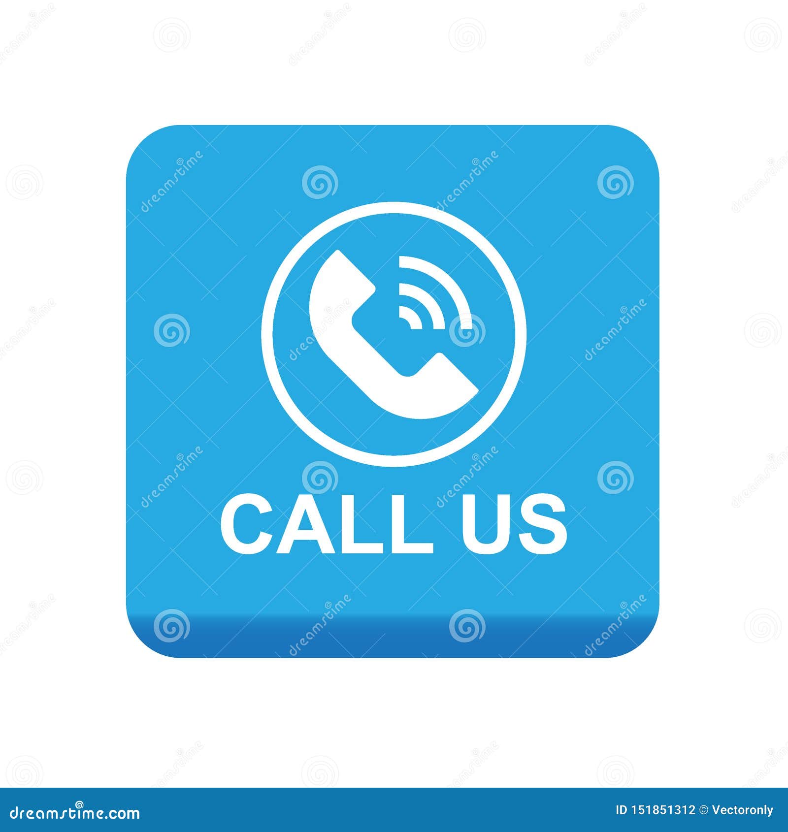 Call us stock illustration. Illustration of element - 151851312