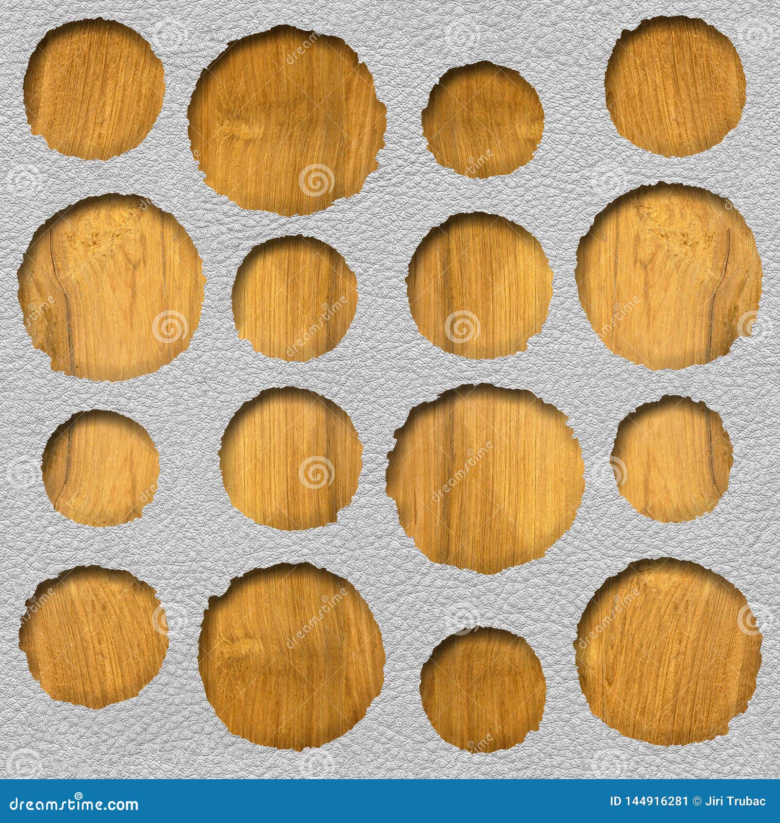 Rounded Abstract Decorative Blocks - Interior Design Wallpaper Stock ...