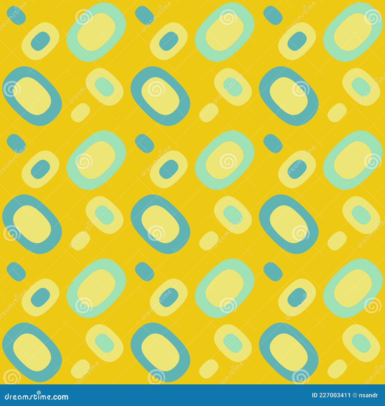 Rounded Abstract Seamless Pattern - Accent for Any Surfaces Stock ...