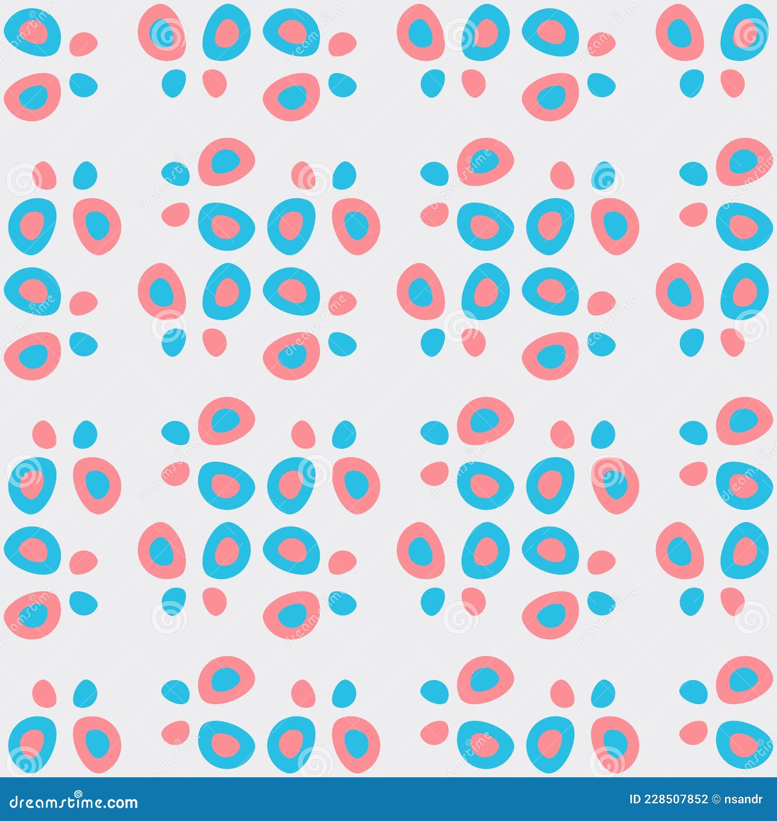 Rounded Abstract Seamless Pattern - Accent for Any Surfaces Stock ...